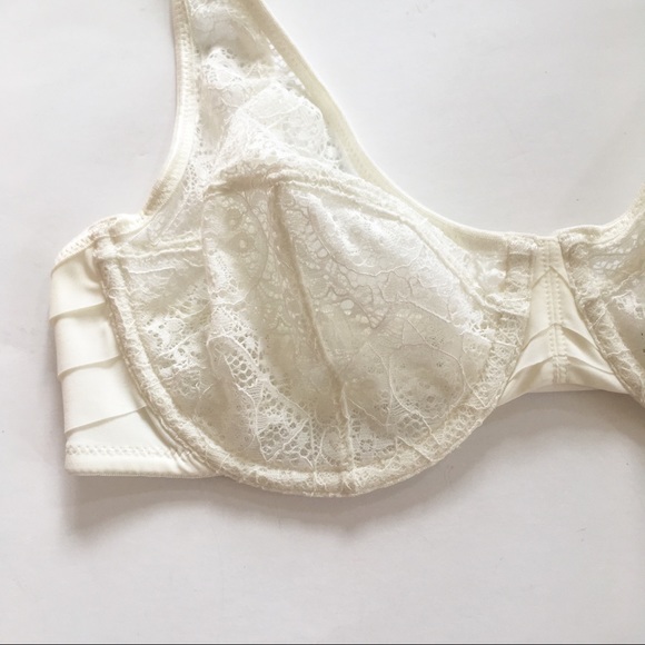 Lou Paris | Intimates & Sleepwear | Lou Cream Lace Bra Souten Gorge ...
